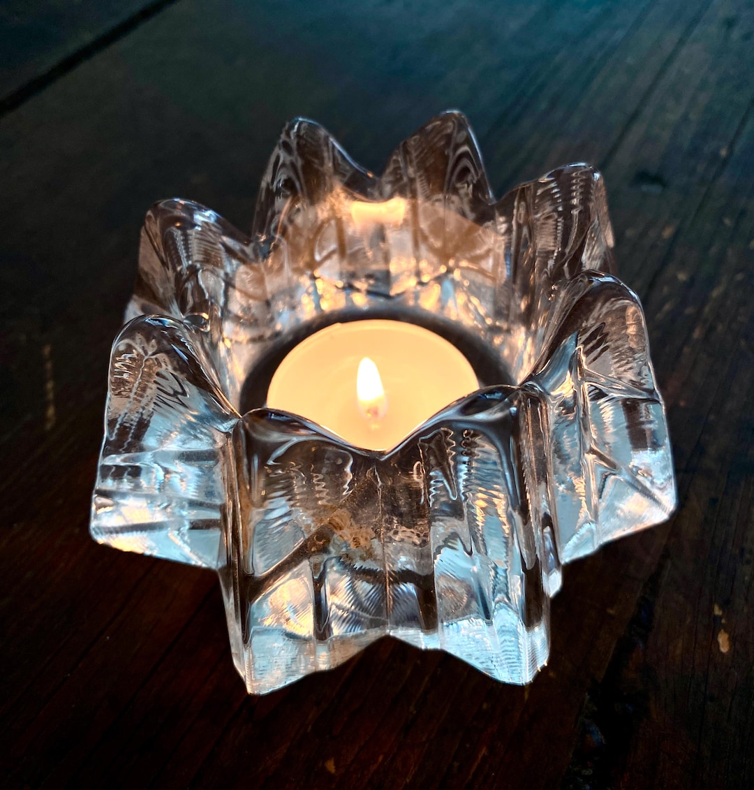 Iittala Finland Trilli Candle Holder for Tealight Vintage Clear Design ...