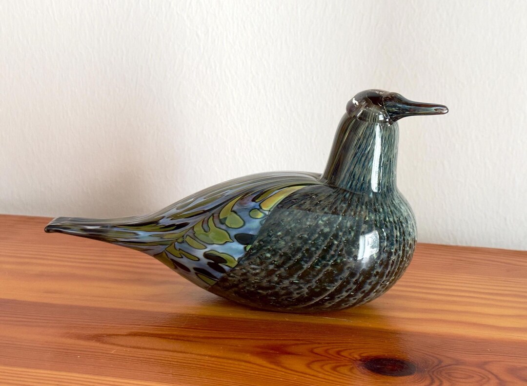 Oiva Toikka Song Trush (laulurastas) Glass Bird Annual 1997 Design Art ...