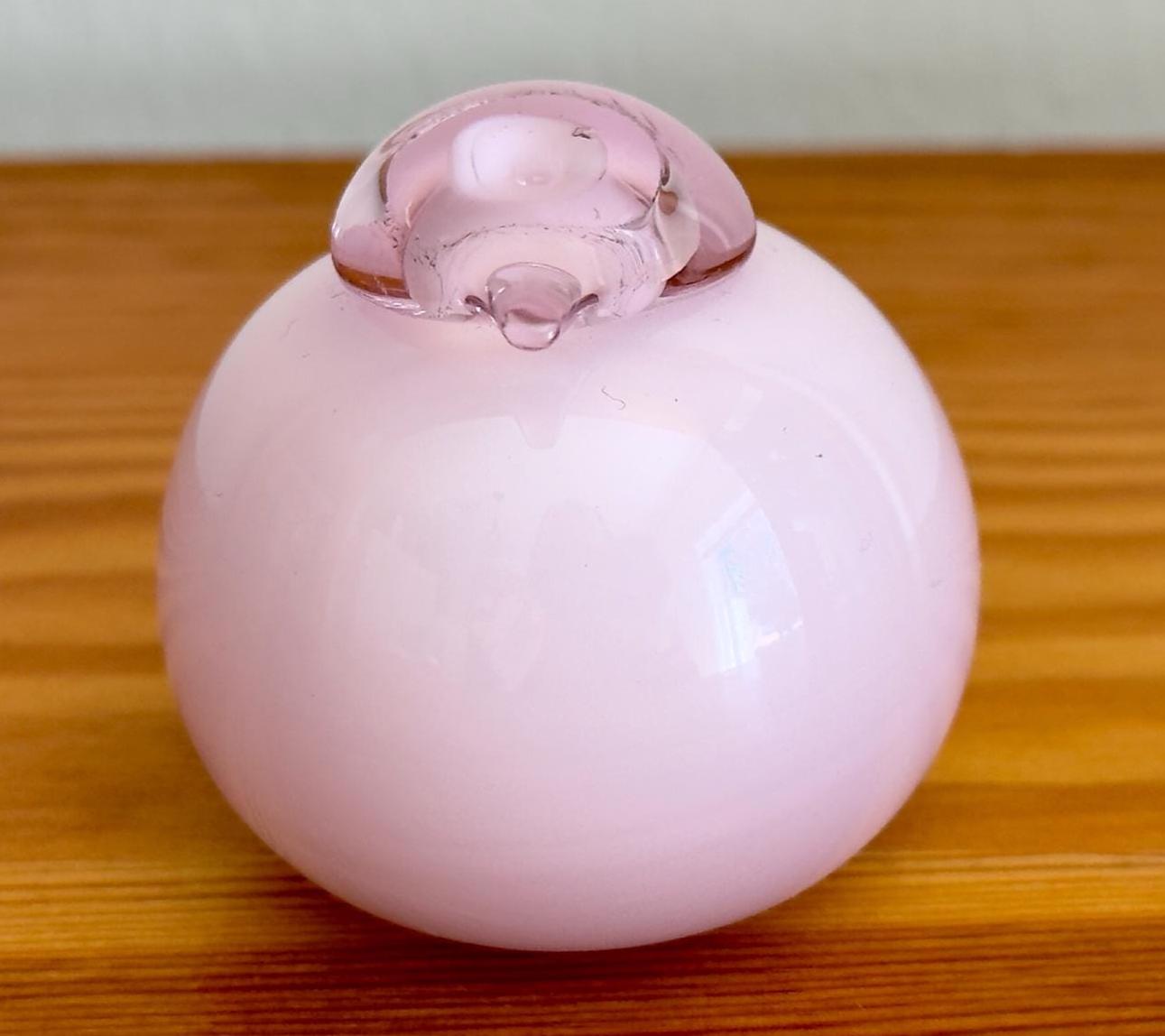 Oiva Toikka Puffball (kuukunen) Pink Valentine's Day Bird 2010 Rare Art ...