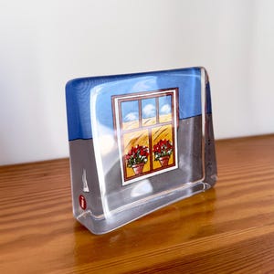 Iittala Finland View Over the Countryside Glass Decoration Paperweight ...