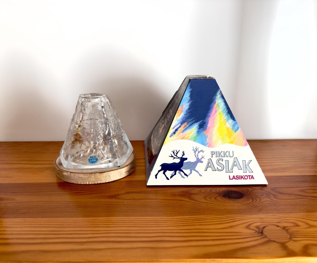 Merilasi Finland Aslak Hut Candle Holder for Tealight Vintage Finnish ...