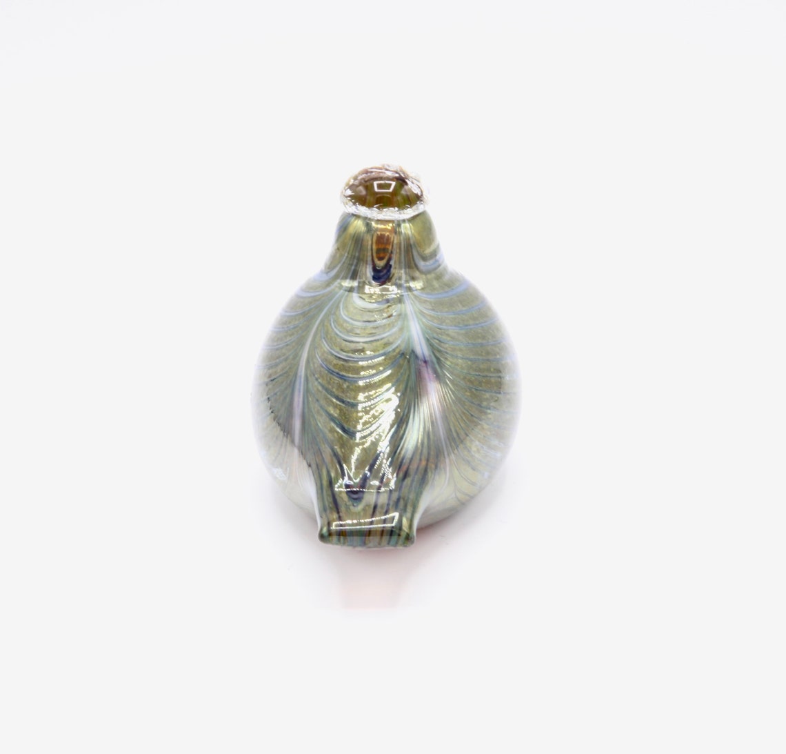 Oiva Toikka Atlas Art Glass KOP Small Company Bird Rare Silver and ...