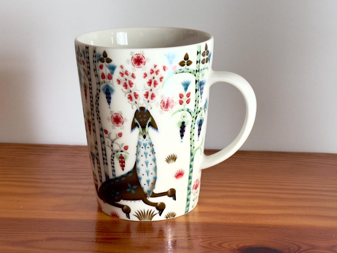 Iittala Finland Taika Siimes Mug Design Ceramic by Klaus Haapaniemi - Etsy