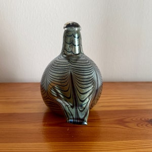 Oiva Toikka Atlas Art Glass KOP Medium Company Bird Rare Blue Silver ...