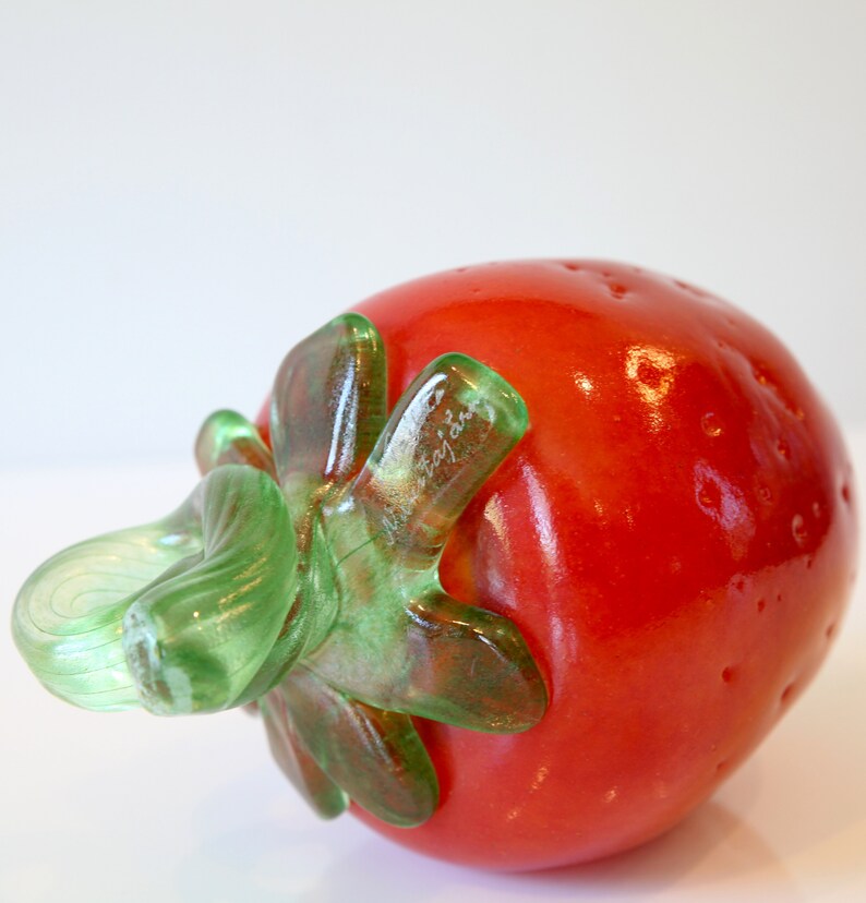 Nuutajärvi Finland Oiva Toikka Fruit Strawberry Mansikka Special Rare ...