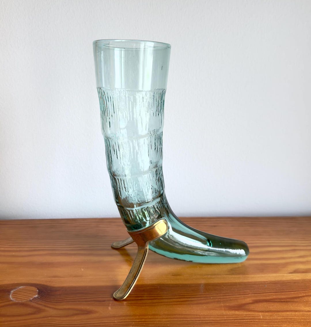 Iittala Finland Harald Beer Horn Glass Pint Extremely Rare Unique ...