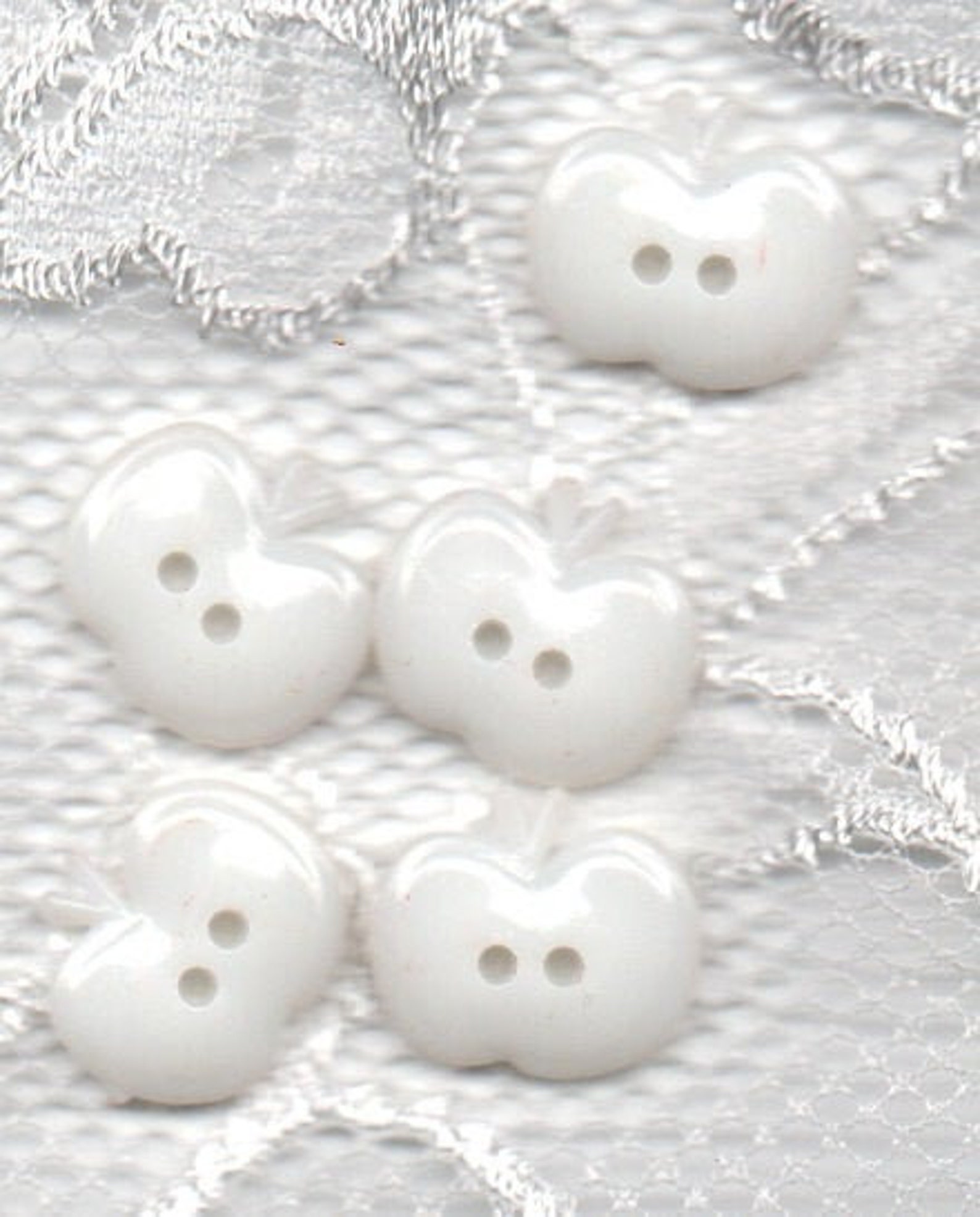 5 Children's Buttons, Apples - Etsy