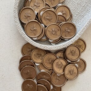3D Bee Self Adhesive Wax Seals/ Bee Wax Seals/3d Wax Seals - Etsy