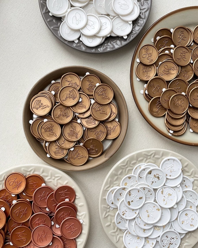 Your Own Design Self Adhesive Wax Seal/ Custom Seals/ - Etsy