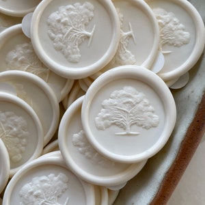 3D Oak Tree Self Adhesive Wax Seals/ Forest Wax Seal / Oak Tree - Etsy