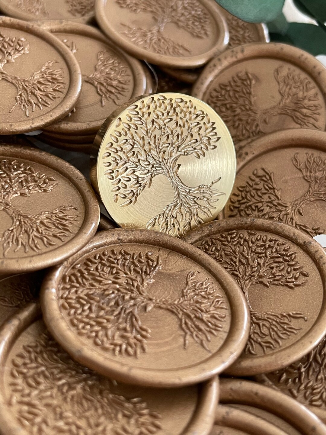 Life Tree Self Adhesive Wax Seal and Wax Stamp - Etsy