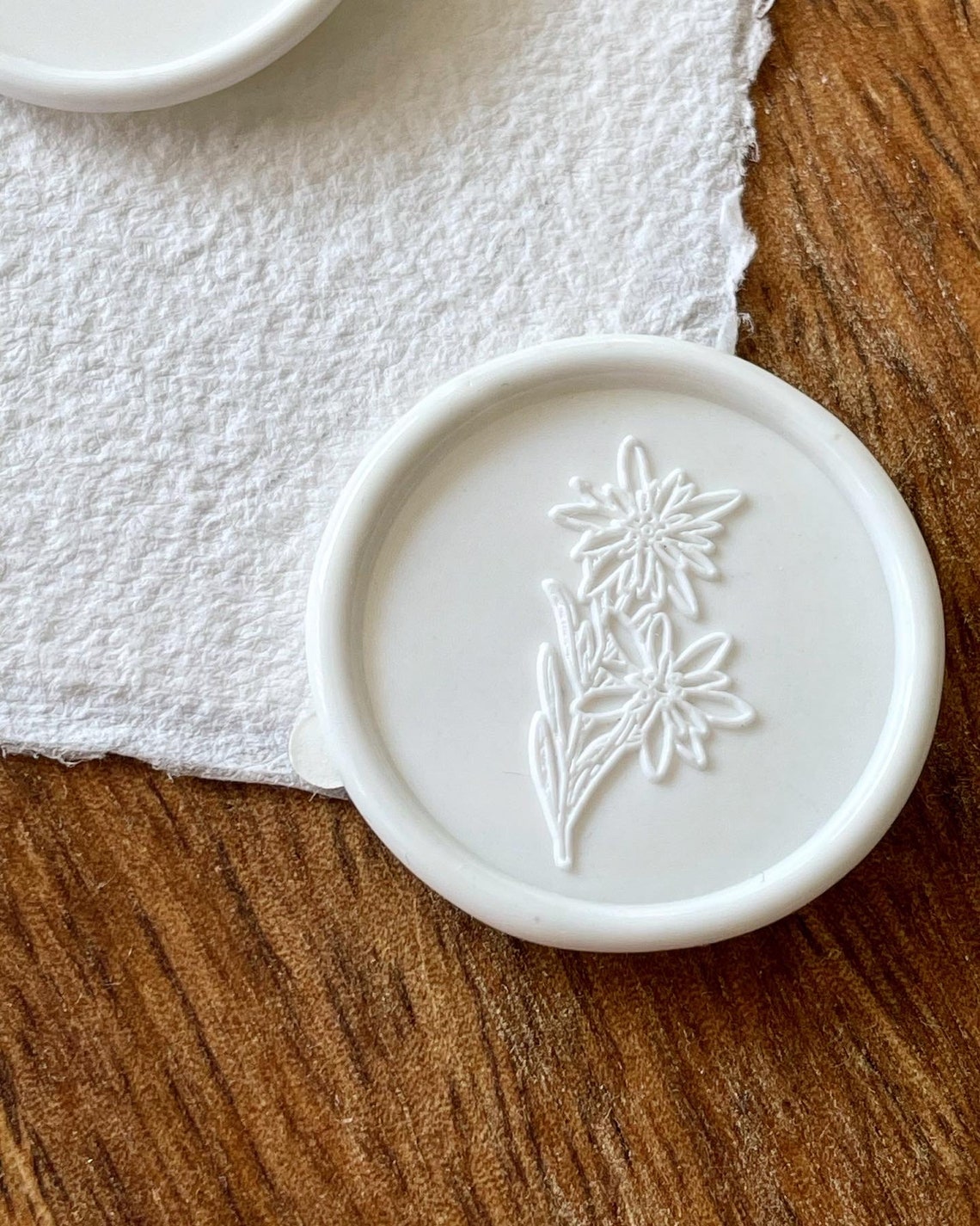 Edelweiss Wax Stamp - Etsy