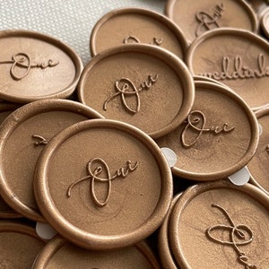 Oui - Self Adhesive Wax Seals - Etsy