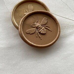 3D Bee Self Adhesive Wax Seals/ Bee Wax Seals/3d Wax Seals - Etsy