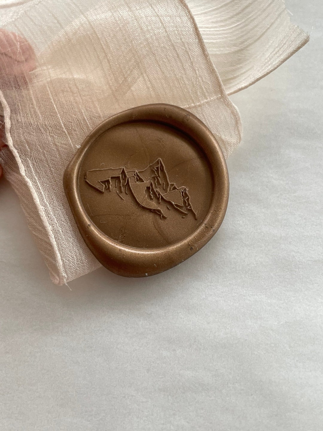Mountains Wax Seals/ Mountain Crest/ Mountain Seal - Etsy