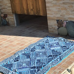 Denim Rugs, Super Soft Chenille Rug, Rug, Kitchen Rug, Bathroom Rug ...