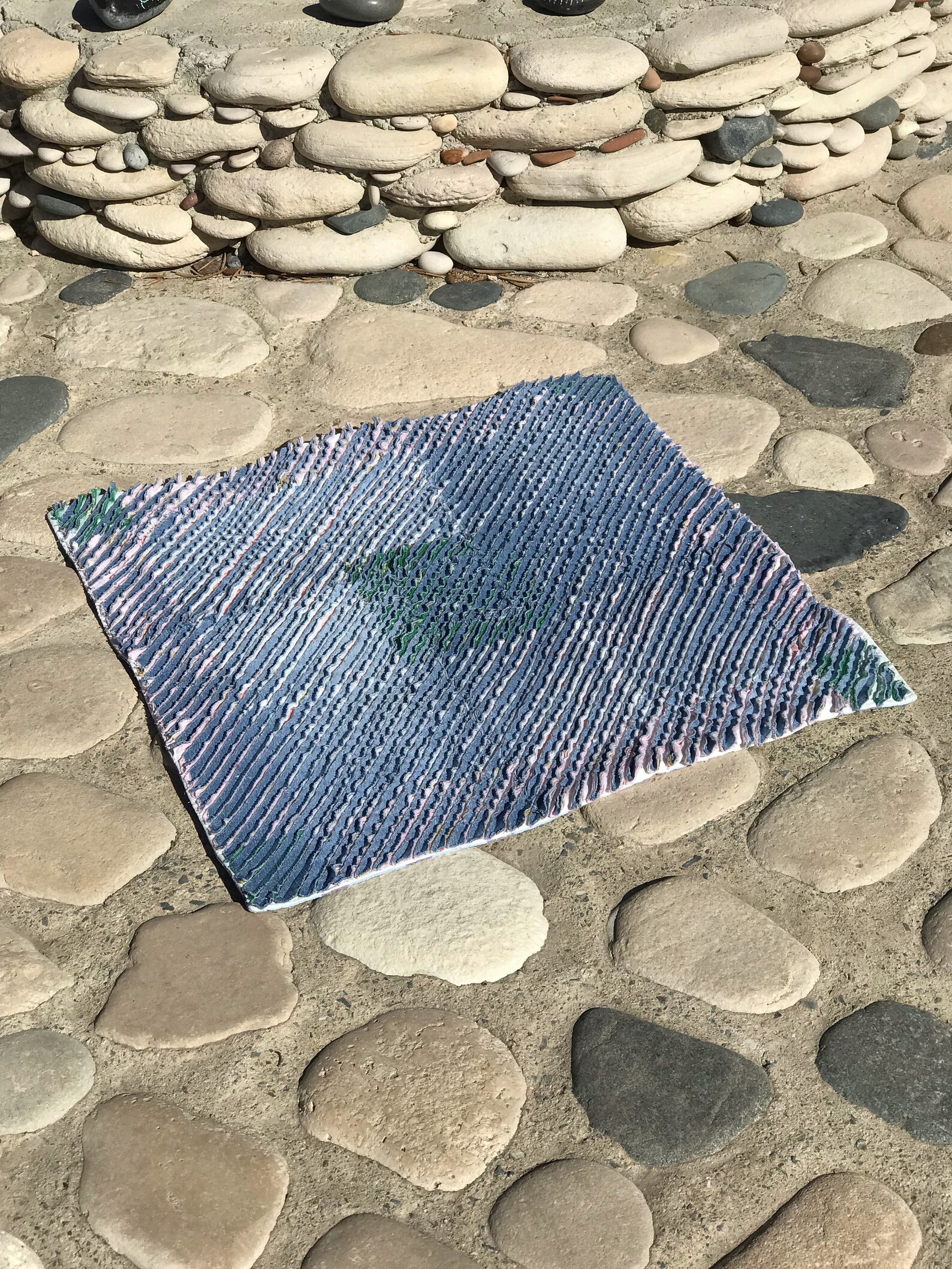 Denim Rug Super Soft Chenille Throw Rug Kitchen Rug Bath Rug Bedroom ...