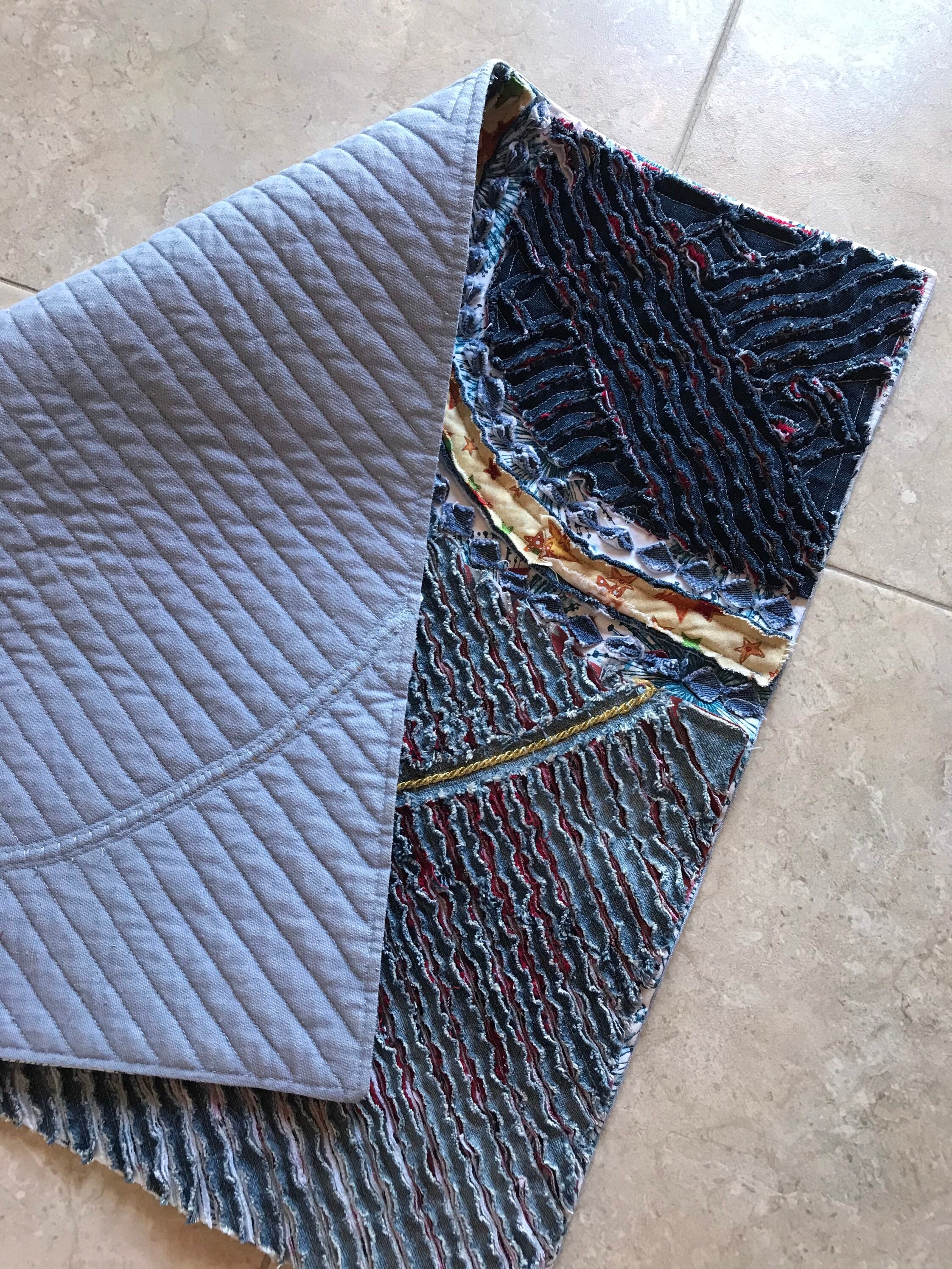 Denim Rug, Super Soft Chenille, Throw Rug, Kitchen Rug, Bath Rug ...