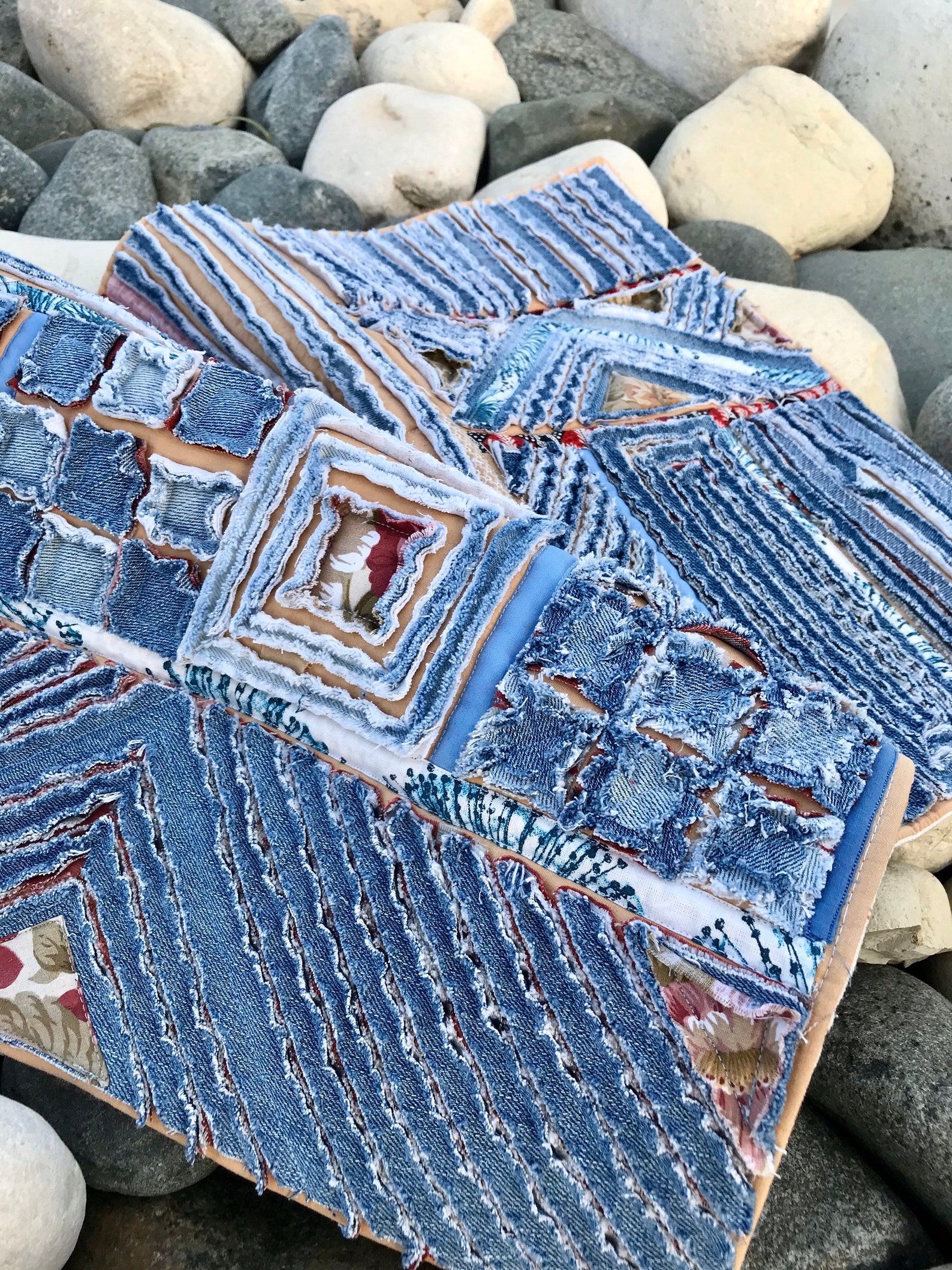 Denim Rug Super Soft Chenille Throw Rug Kitchen Rug Bath Rug Bedroom ...