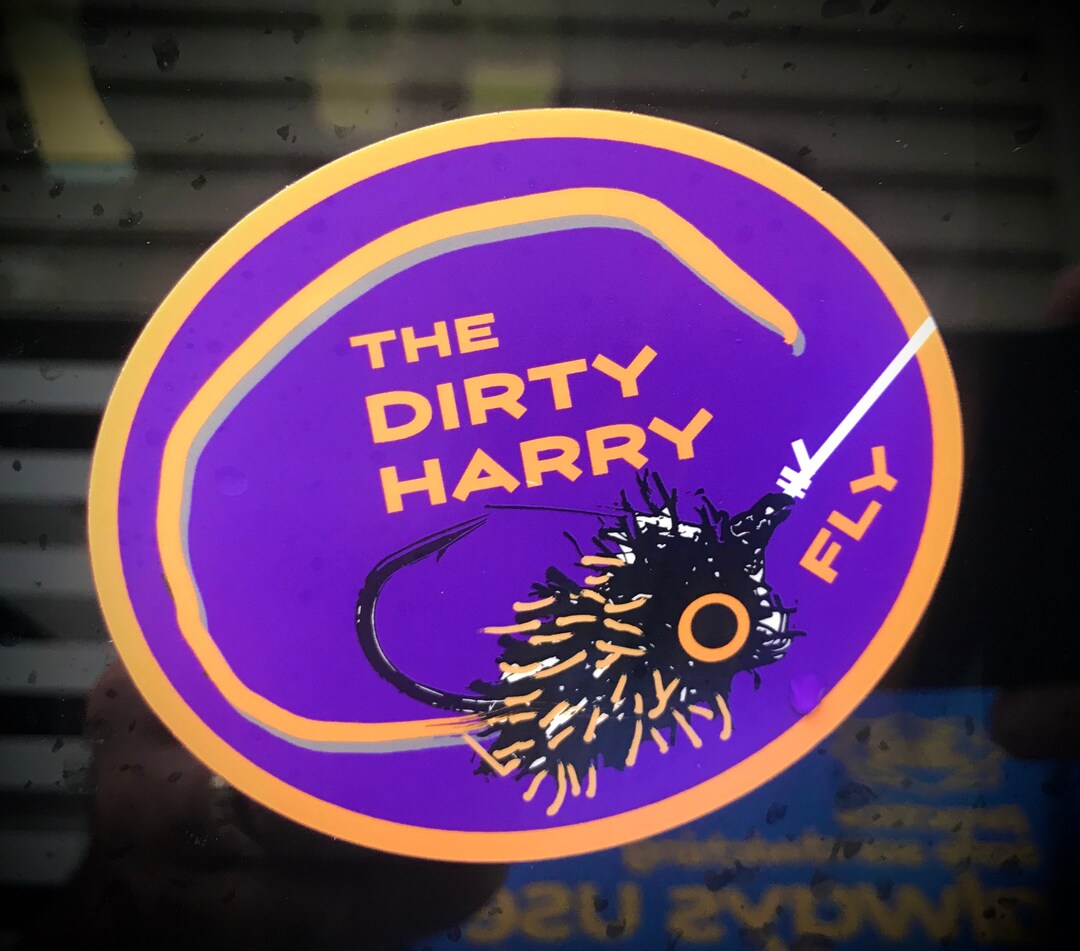 The Dirty Harry Fly 3 Inch Sticker - Etsy