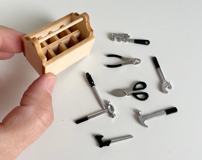 Gnome Toolbox With 8 Tools, Gnome Door Accessories, Construction Site ...