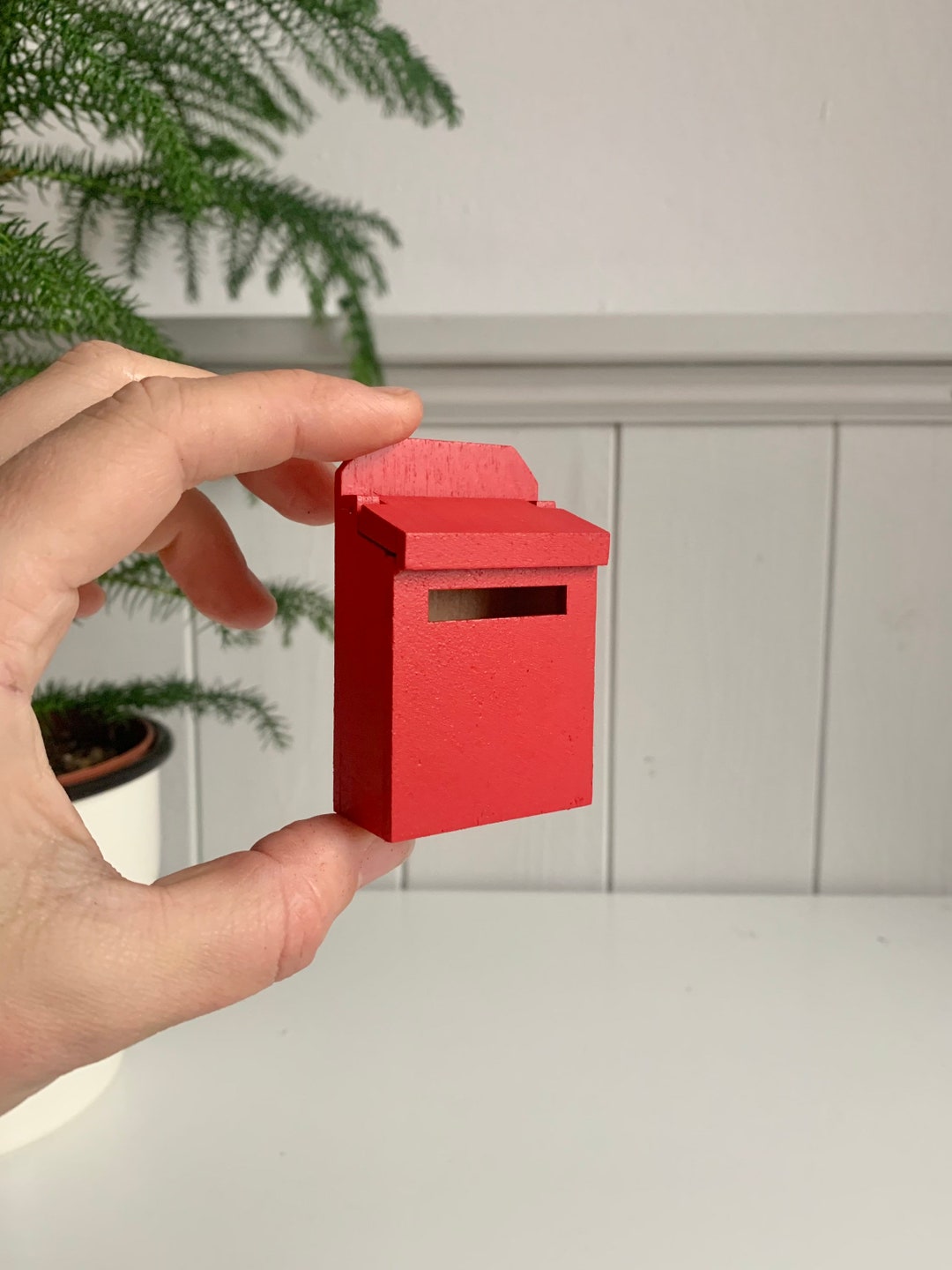 Miniature Red Mailbox for Your Elf Door, Christmas Decoration for ...