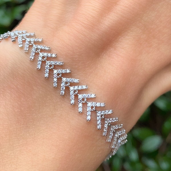 Fishbone Bracelet - Etsy