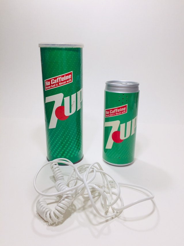 1985 7 UP Can Pulse Telephone by Enterpaex Works land Line Telephone ...