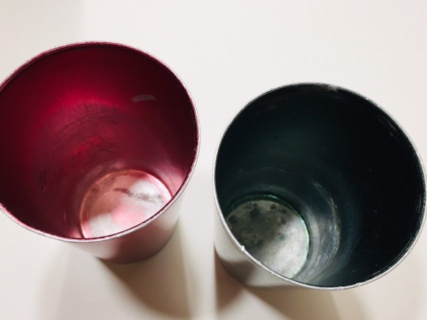 Aluminum Pitcher and Tumbler Set distressed Condition-bascal - Etsy