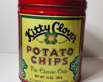 Vintage Clover Tin - Etsy