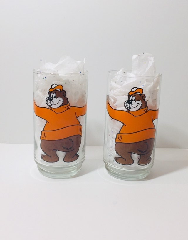 Set of Two A & W Rooty Bear Root Beer Drinking Glasses A W - Etsy