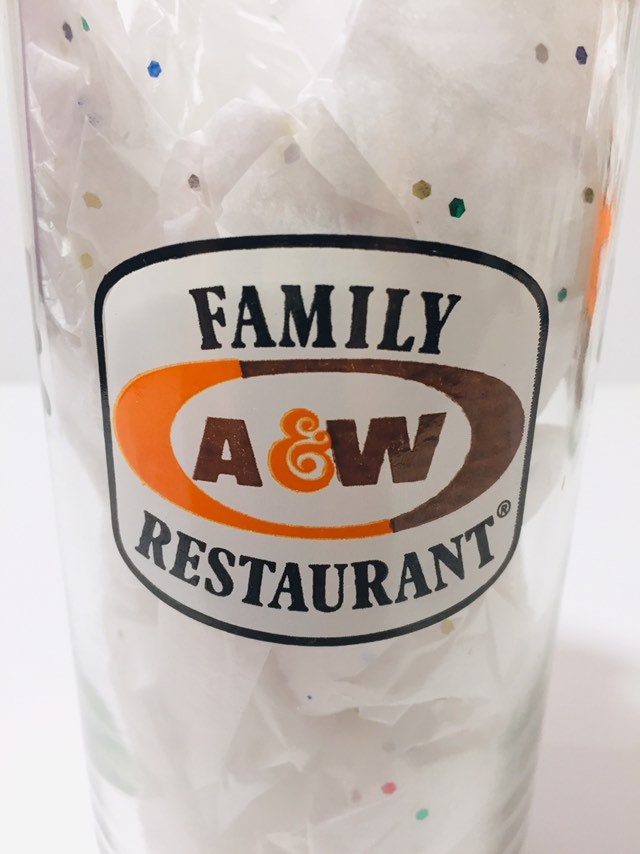 Set of Two A & W Rooty Bear Root Beer Drinking Glasses A W - Etsy