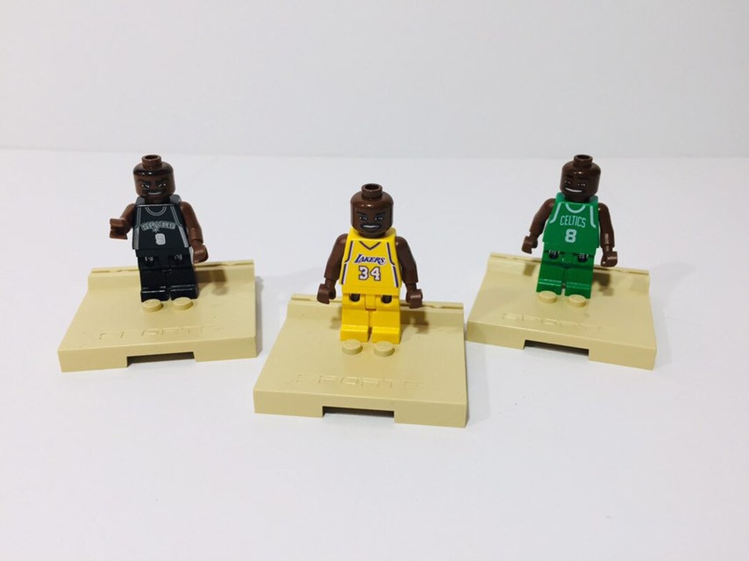 Lego NBA Sports Figurines by the Lego Group 3 Pack new in Package ...