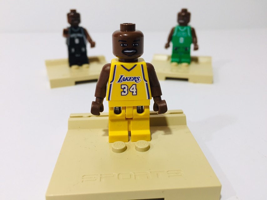 Lego NBA Sports Figurines by the Lego Group 3 Pack new in Package ...