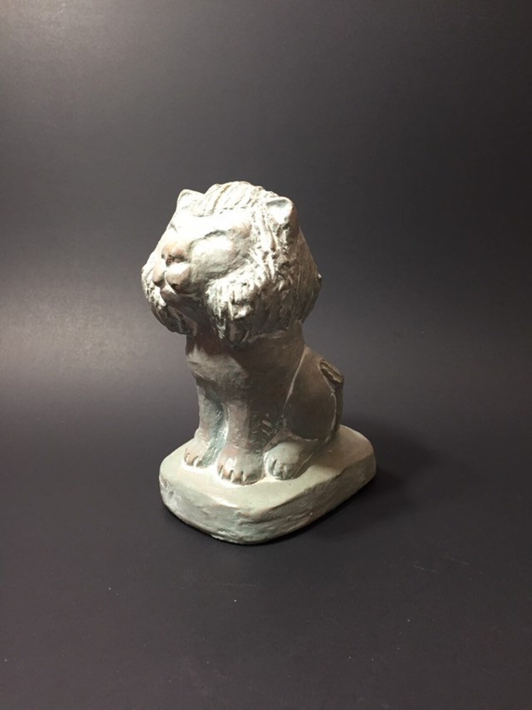 Isabel Bloom Seated Lion Signed Sculpture-leo Zodiac Gifts-collectable ...