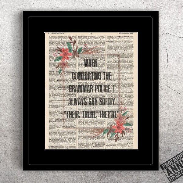 Grammar Police - Etsy