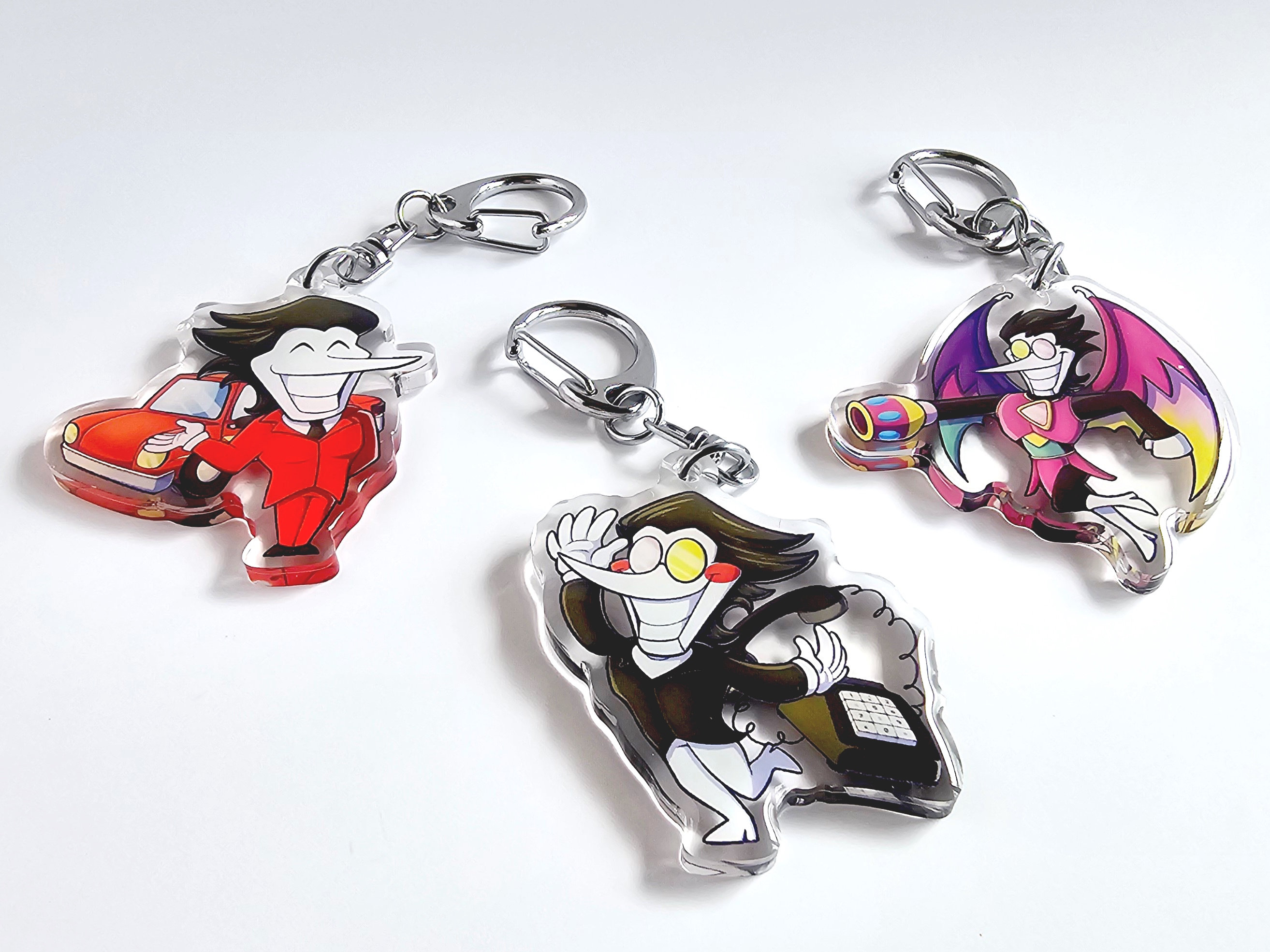 Spamton Eras Acrylic Keychains - Etsy