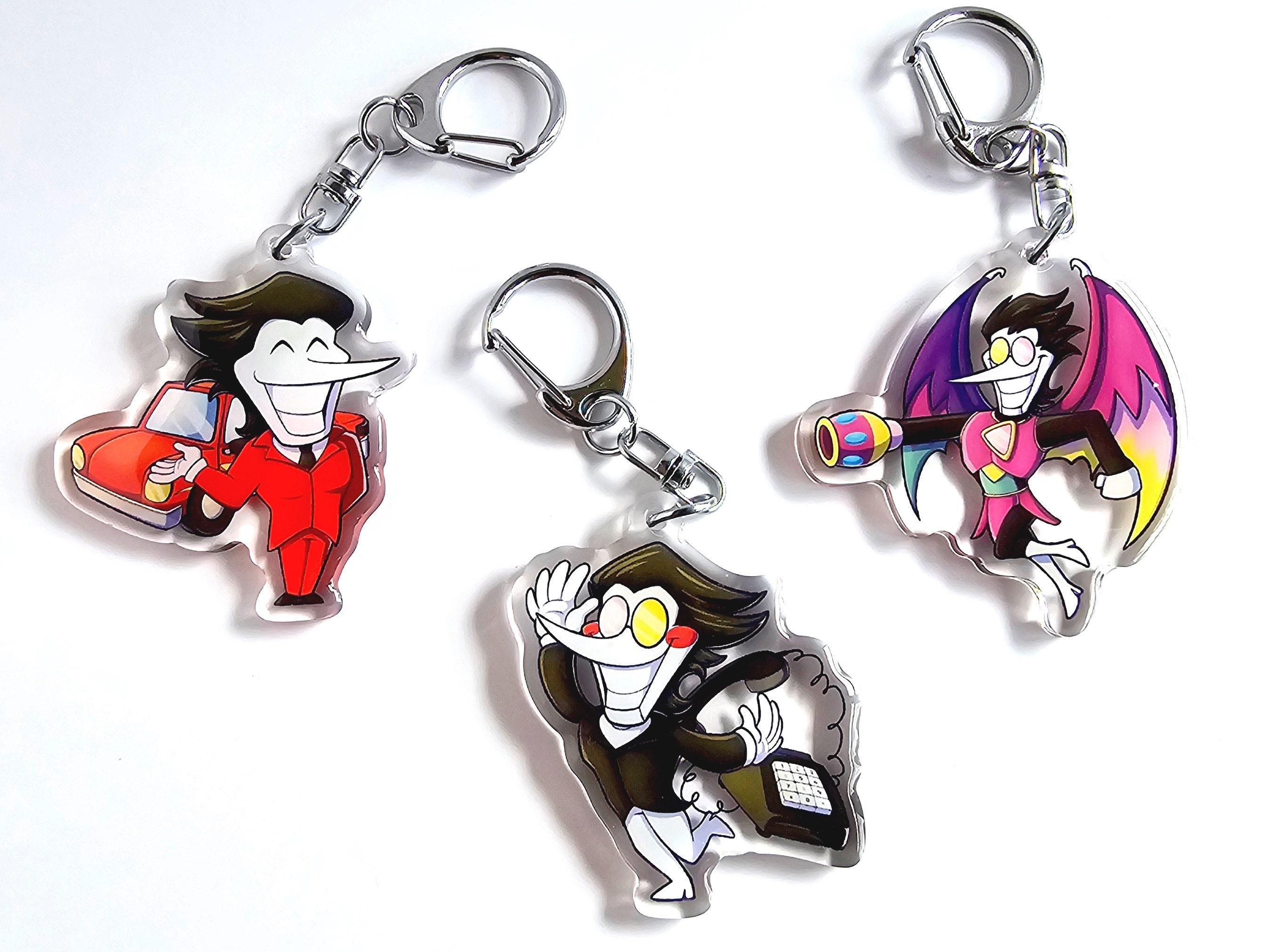 Spamton Eras Acrylic Keychains - Etsy