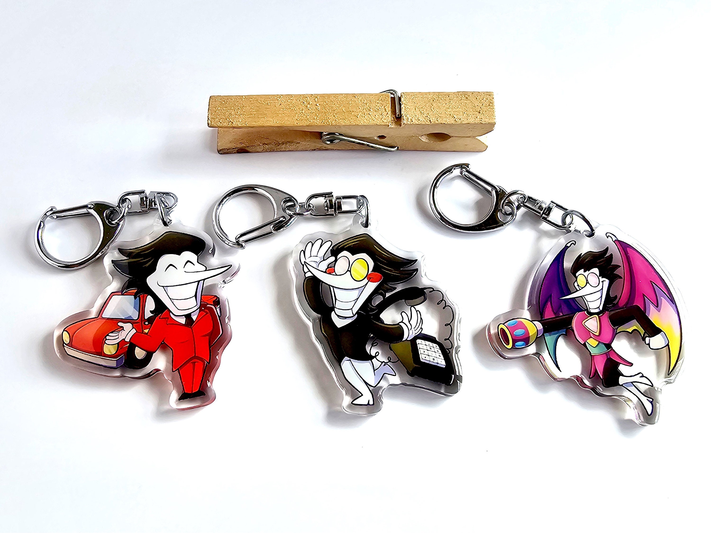 Spamton Eras Acrylic Keychains - Etsy