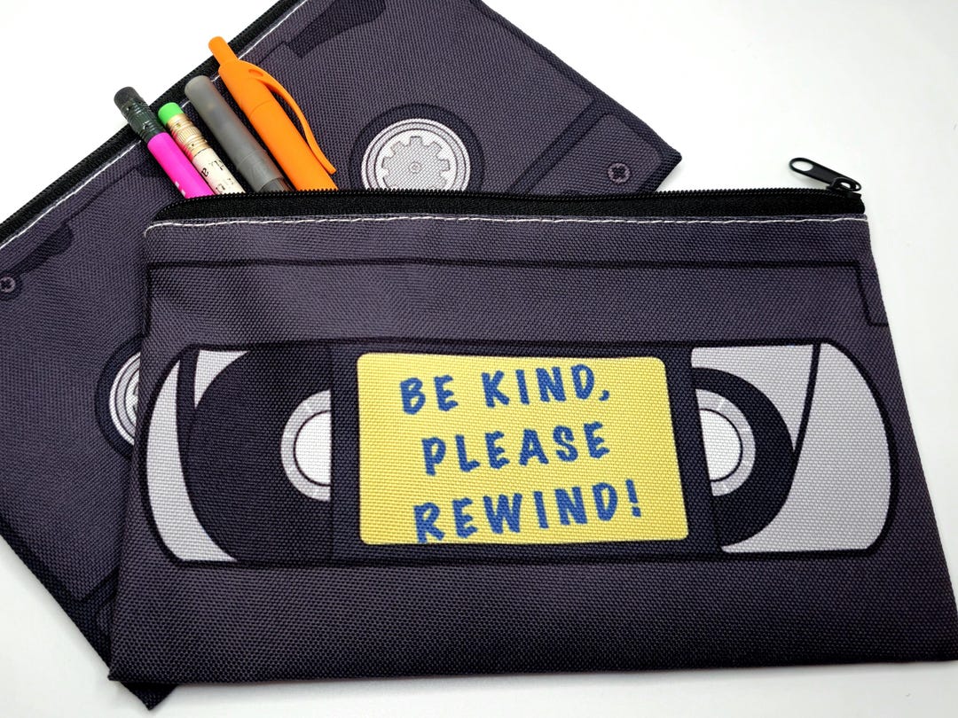 VHS Tape Zipper Bag - Etsy