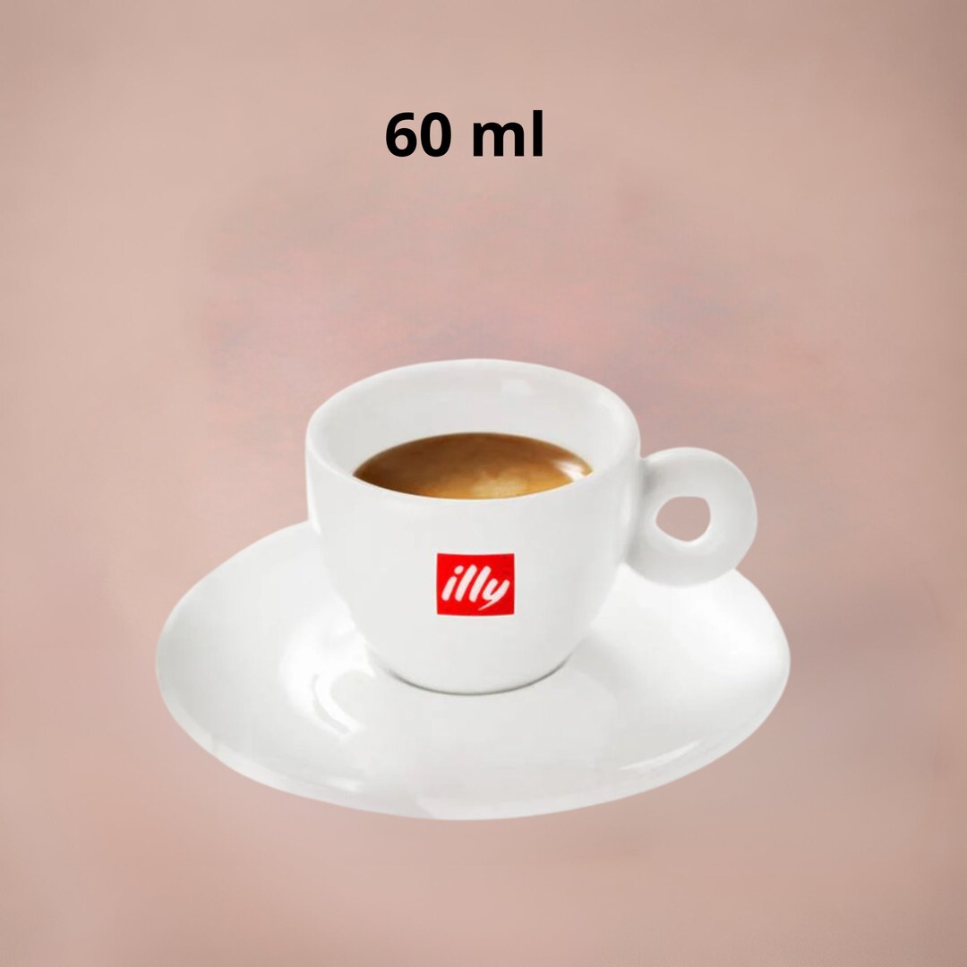 Espresso White Porcelain Coffee Mug From Illy Made in Italy Cup and ...