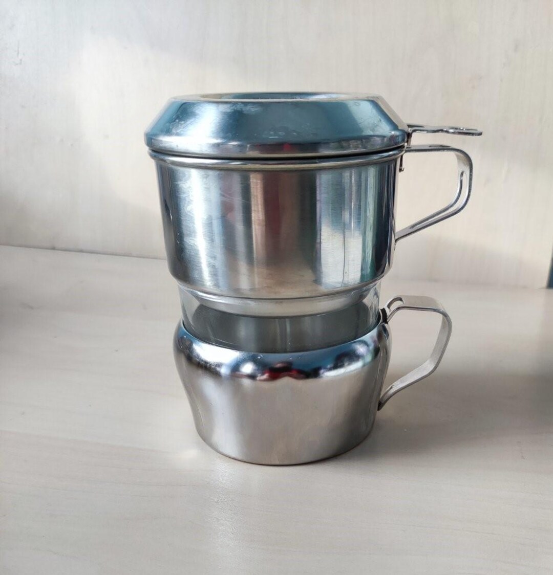 Drip Coffee Maker Single Cup Stainless Steel, Drip O Lator French Press ...