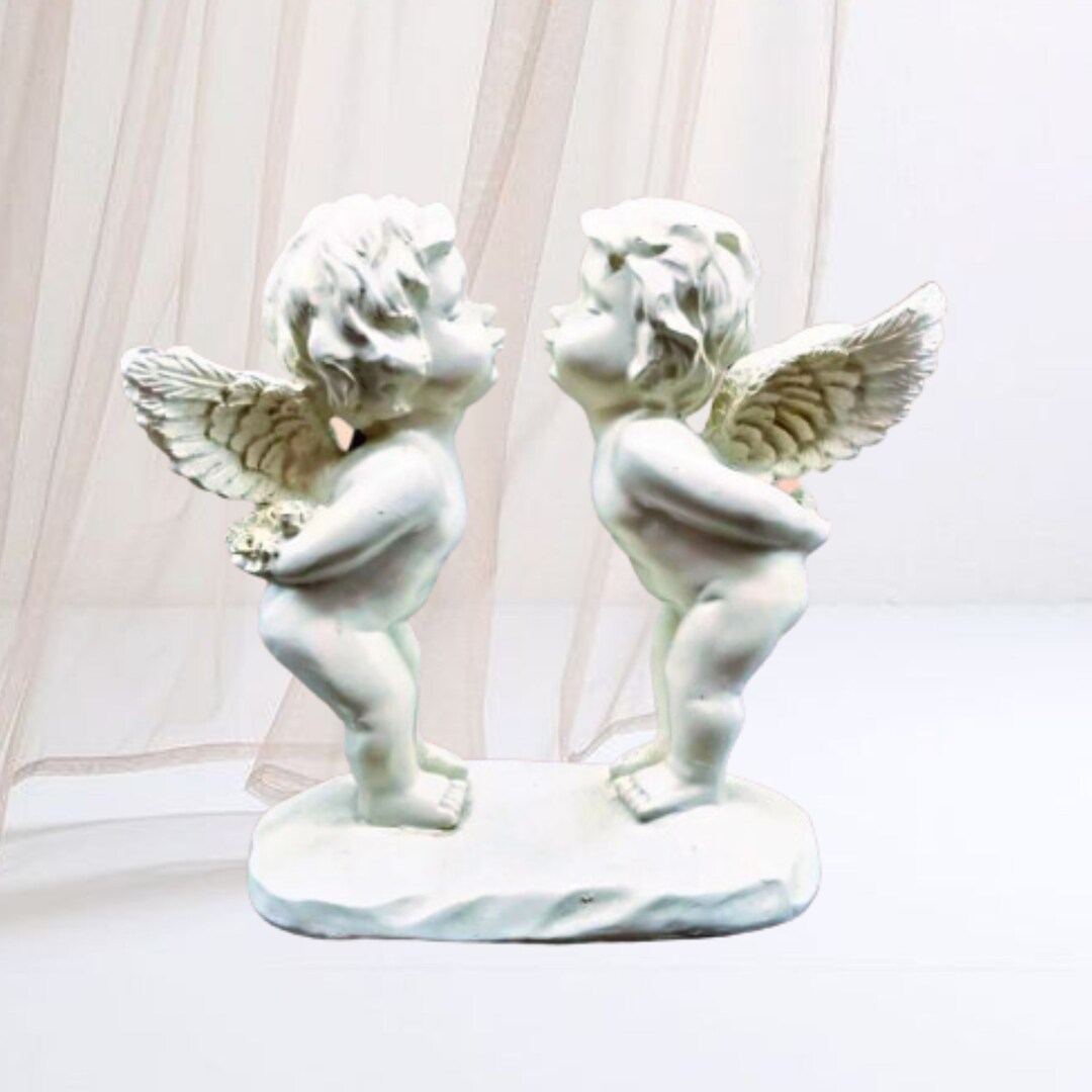 Unique Angel Statue Angel Kiss Bedroom Decoration Gift 15 Cm - Etsy