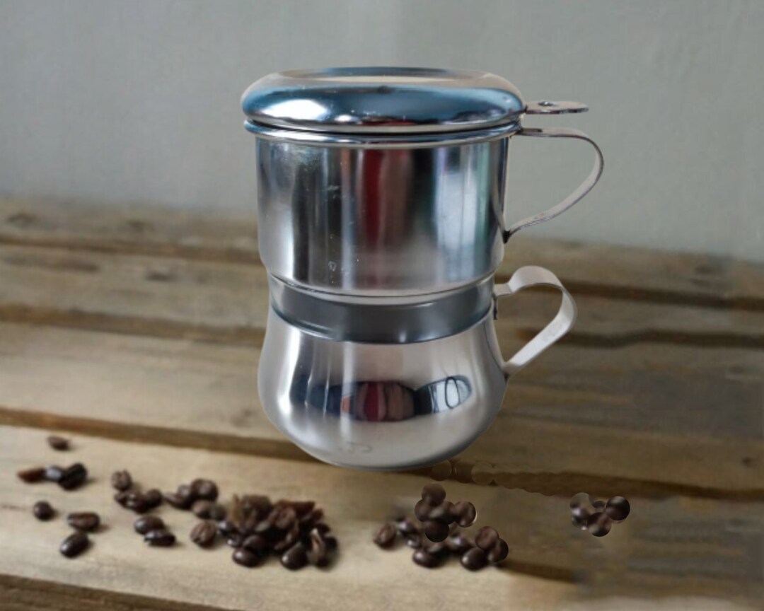 Drip Coffee Maker Single Cup Stainless Steel, Drip O Lator French Press ...