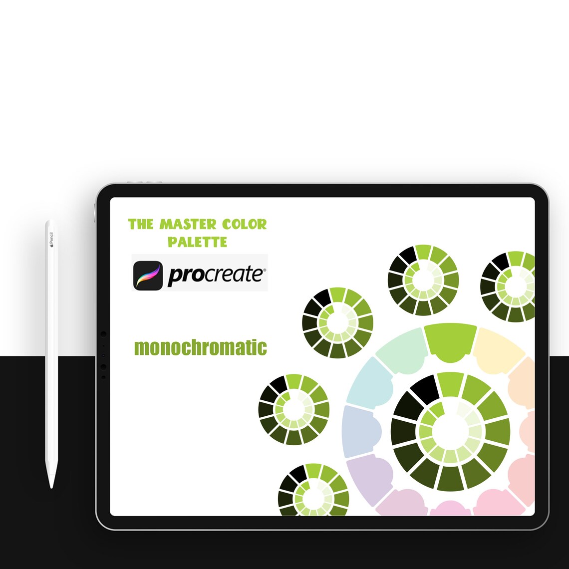 Procreate the Master Color Palette With Wonderful Mood Colors - Etsy