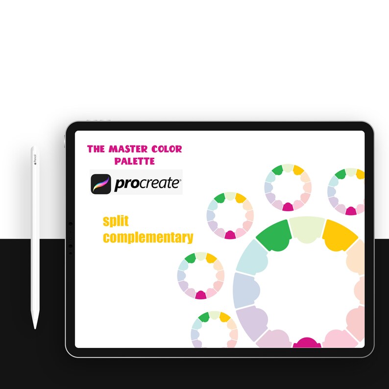 Procreate the Master Color Palette With Wonderful Mood Colors - Etsy