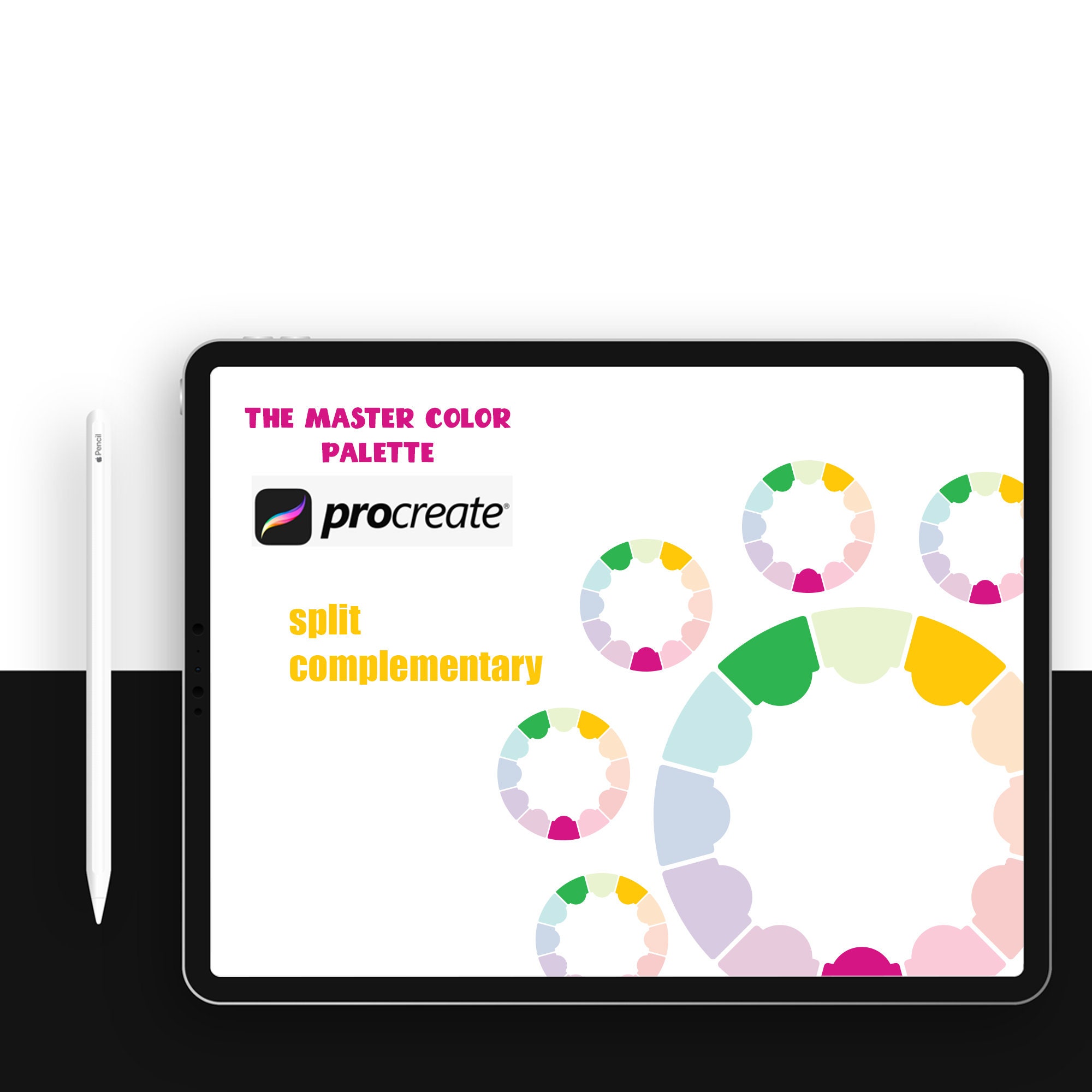 Procreate the Master Color Palette With Wonderful Mood Colors - Etsy