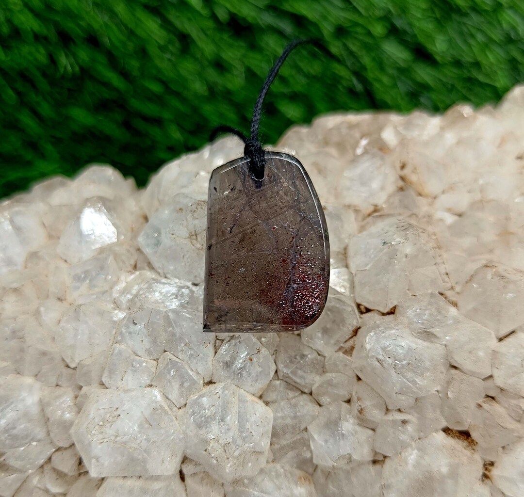 Iolite Sunstone Jewelry for Men and Women, Sunstone Crystal Necklace ...