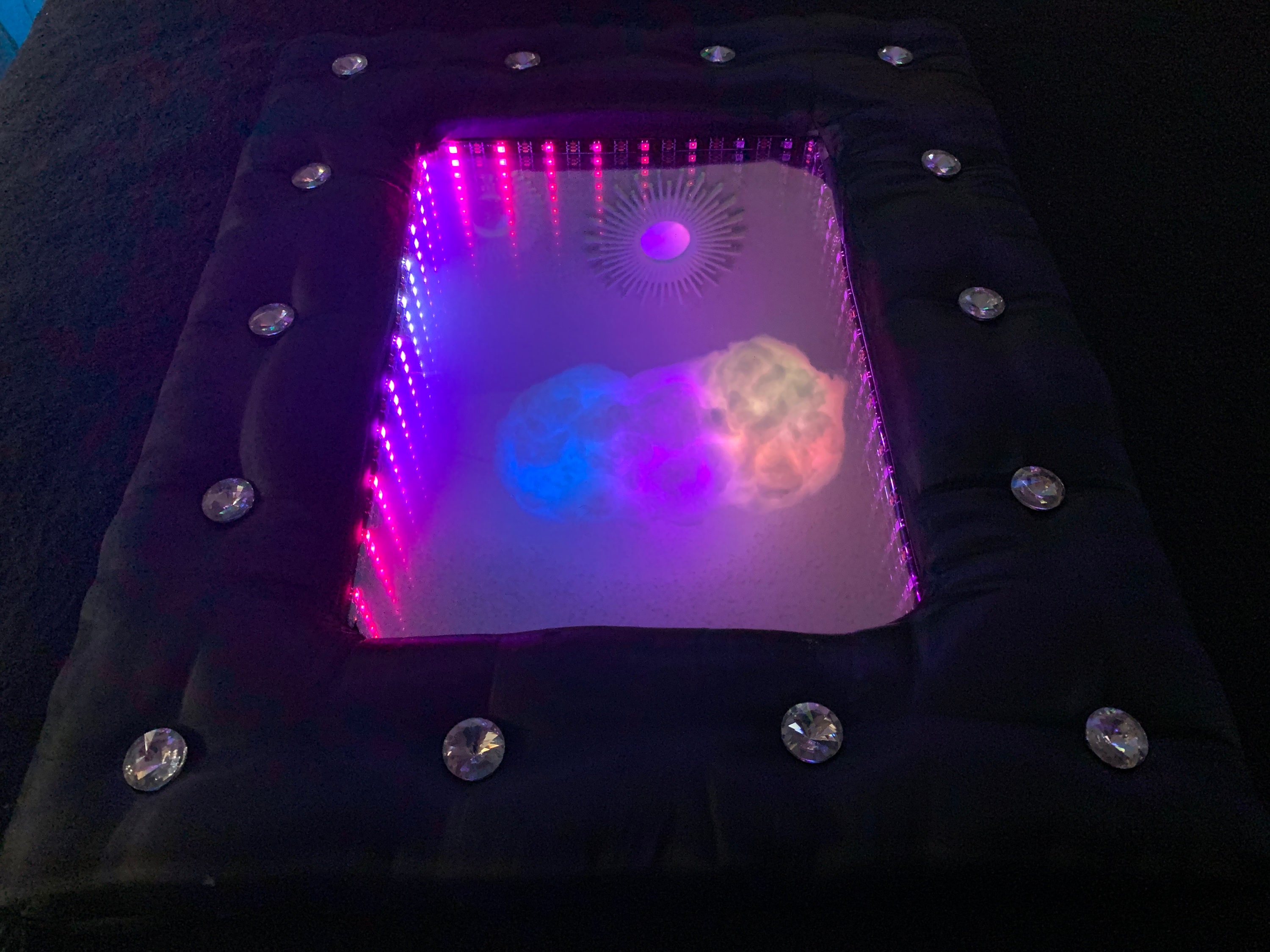Diamond GLO Mirror DGM20 Dream Color APP Controlled LED Infinity Mirror ...