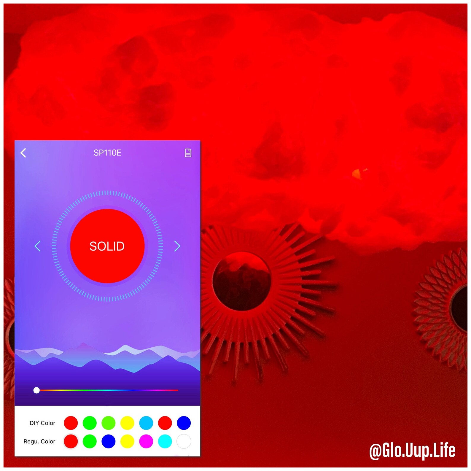 3ft Glo Cloud Glowing Colorful Lamp - Etsy